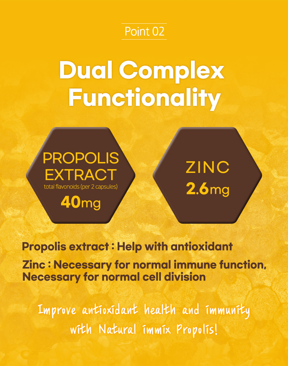 [Naturalimmix] Propolis Max (240 capsules) Immune Support Zinc ...