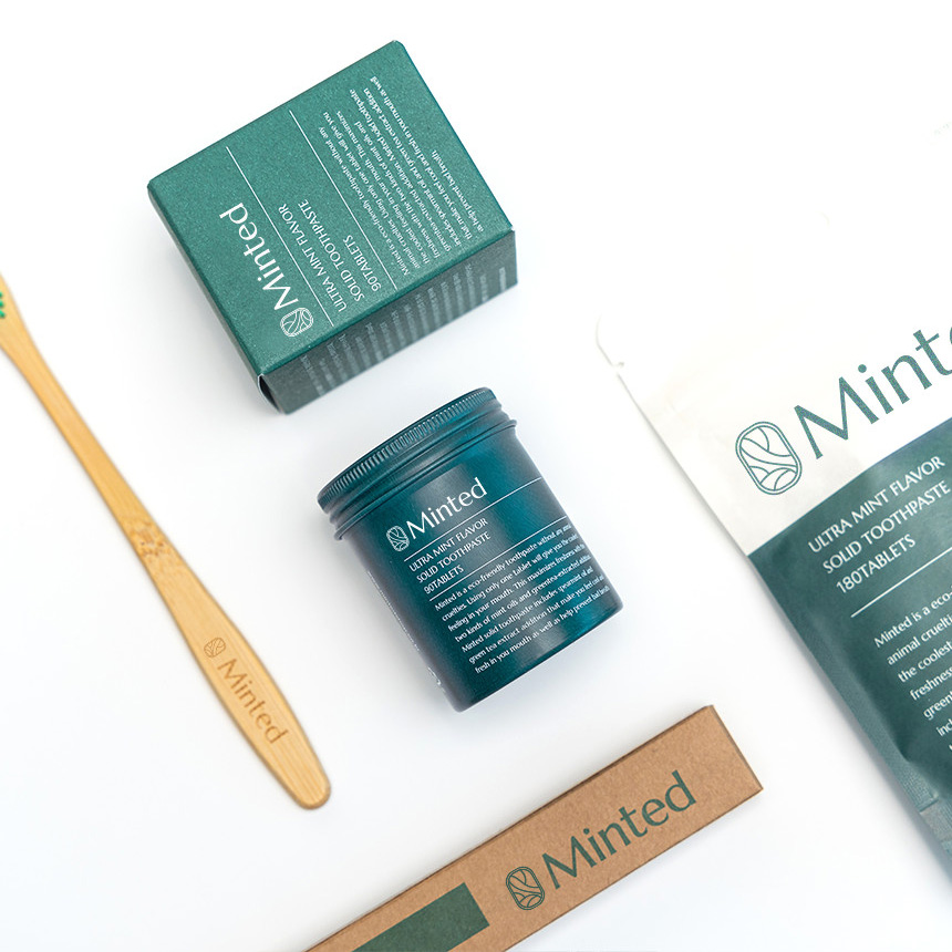 [Minted] Ultra mint Portable Premium Solid Toothpaste 63g ...