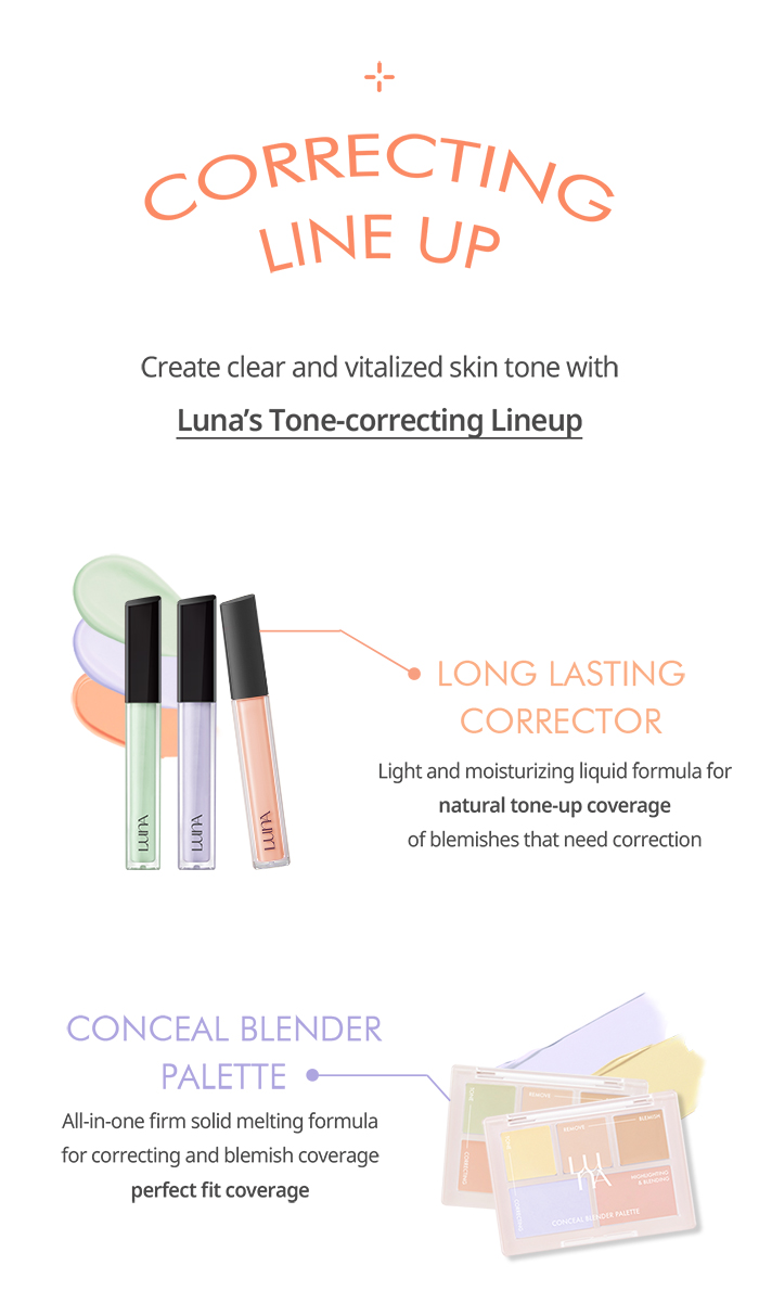 LUNA | [Best Seller] Long Lasting Corrector 6.5g (Correct/Cover/Conceal ...
