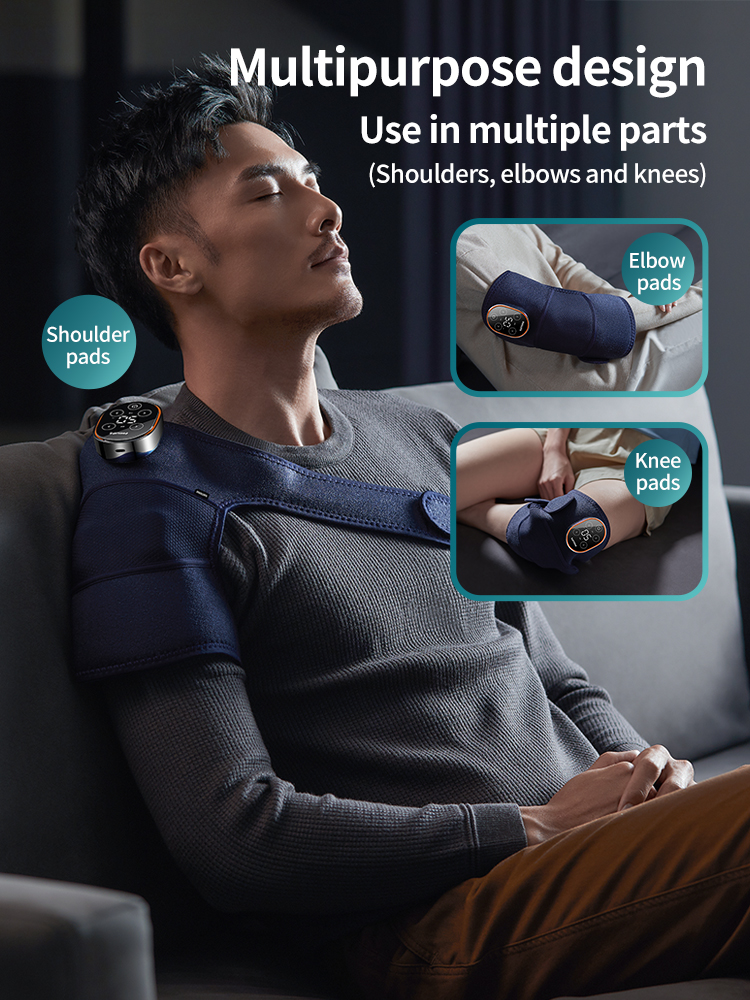 Philips Knee Massager Joint Heating Vibration NTC Temperature Control ...