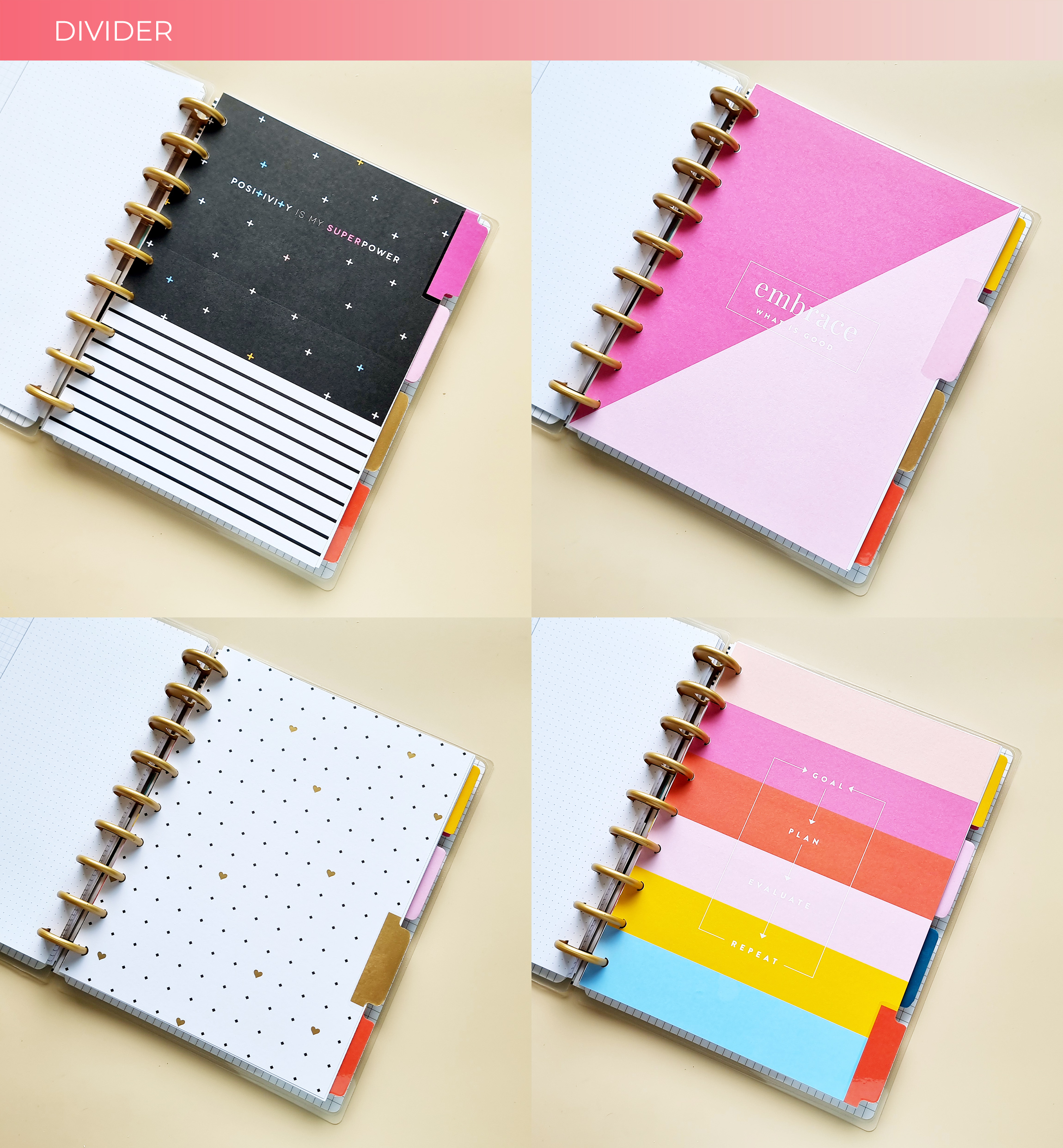 (UNDATED) Classic Discs Bound Planner - Vertical Layout | Shopee Malaysia