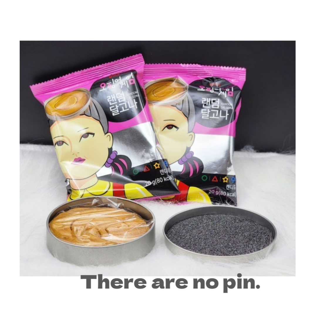 Netflix Squid Game Random Dalgona Candy 20g | Shopee Malaysia