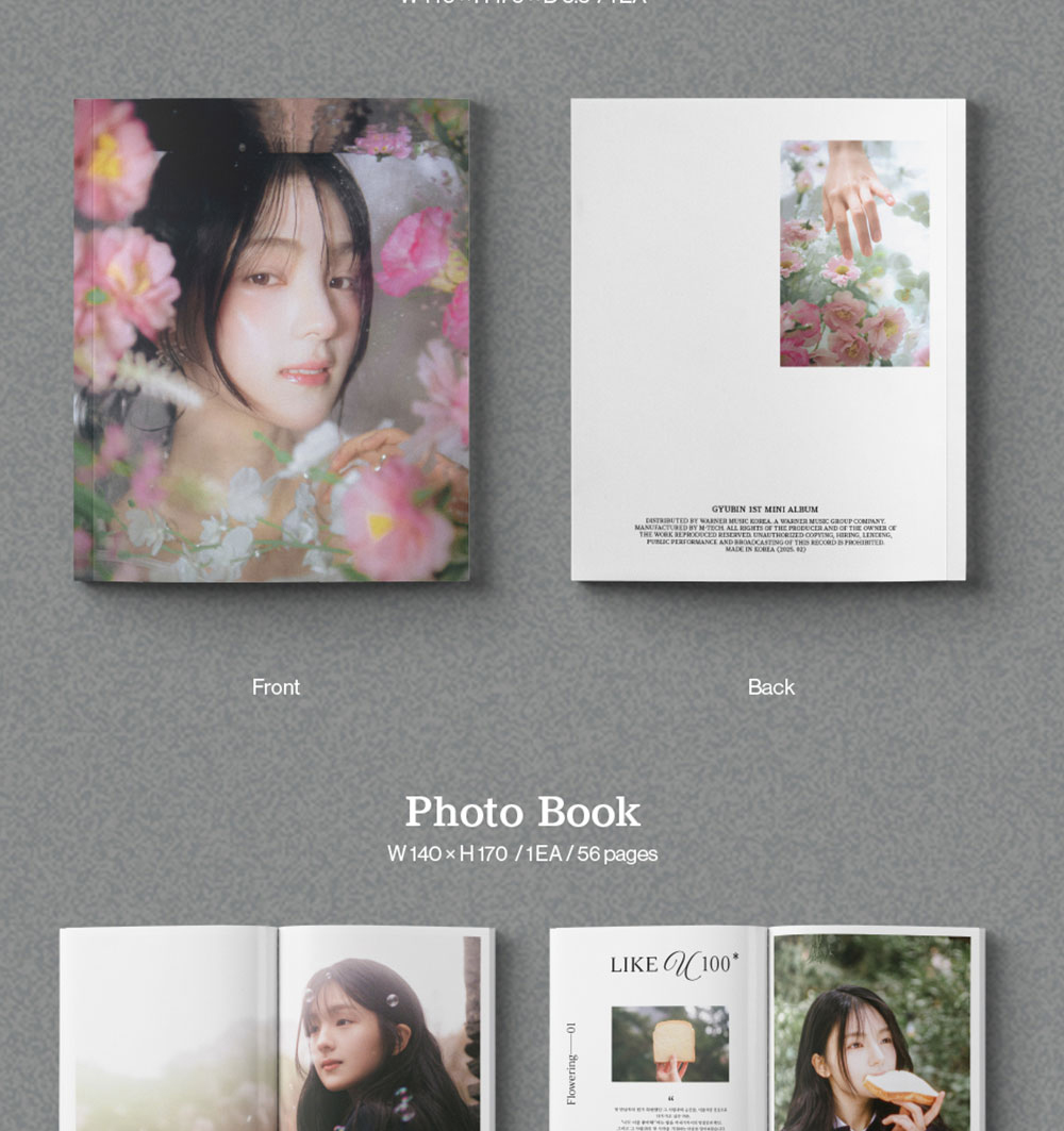 Gyubin [FLOWERING] 1st Mini Album (26th Feb.2025) | Shopee Malaysia