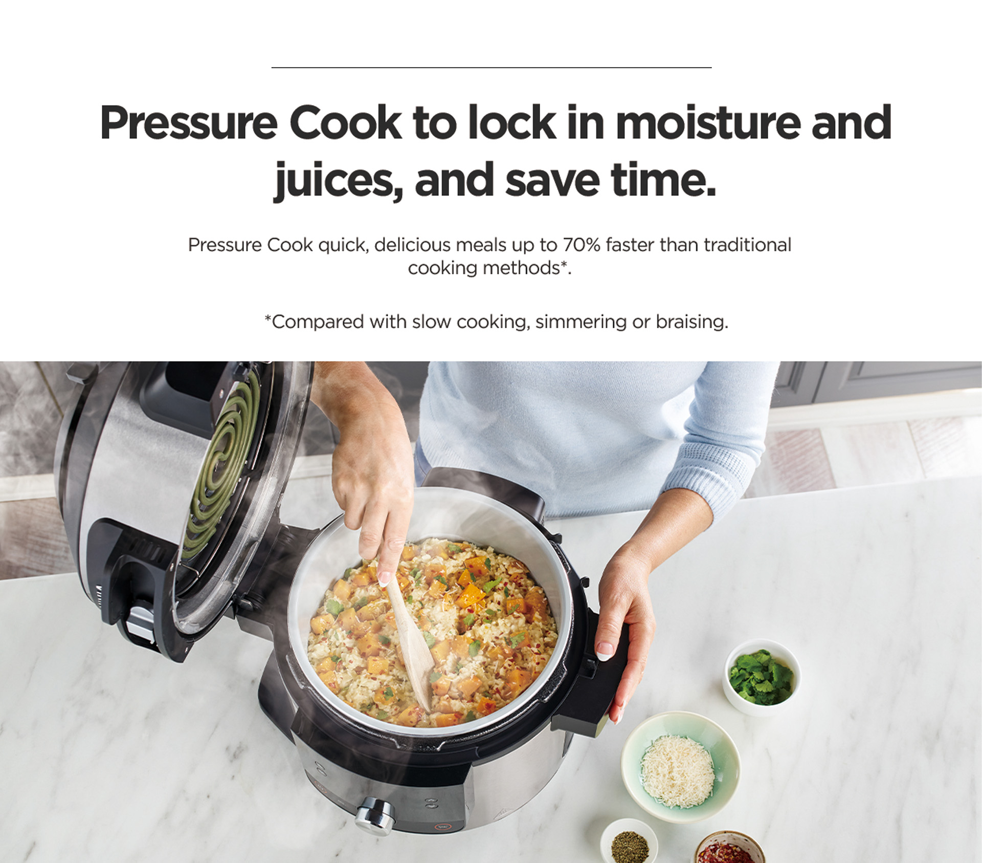 Ninja Foodi 11 in 1 SmartLid Multi cooker in one pot with 6L Capacity ...