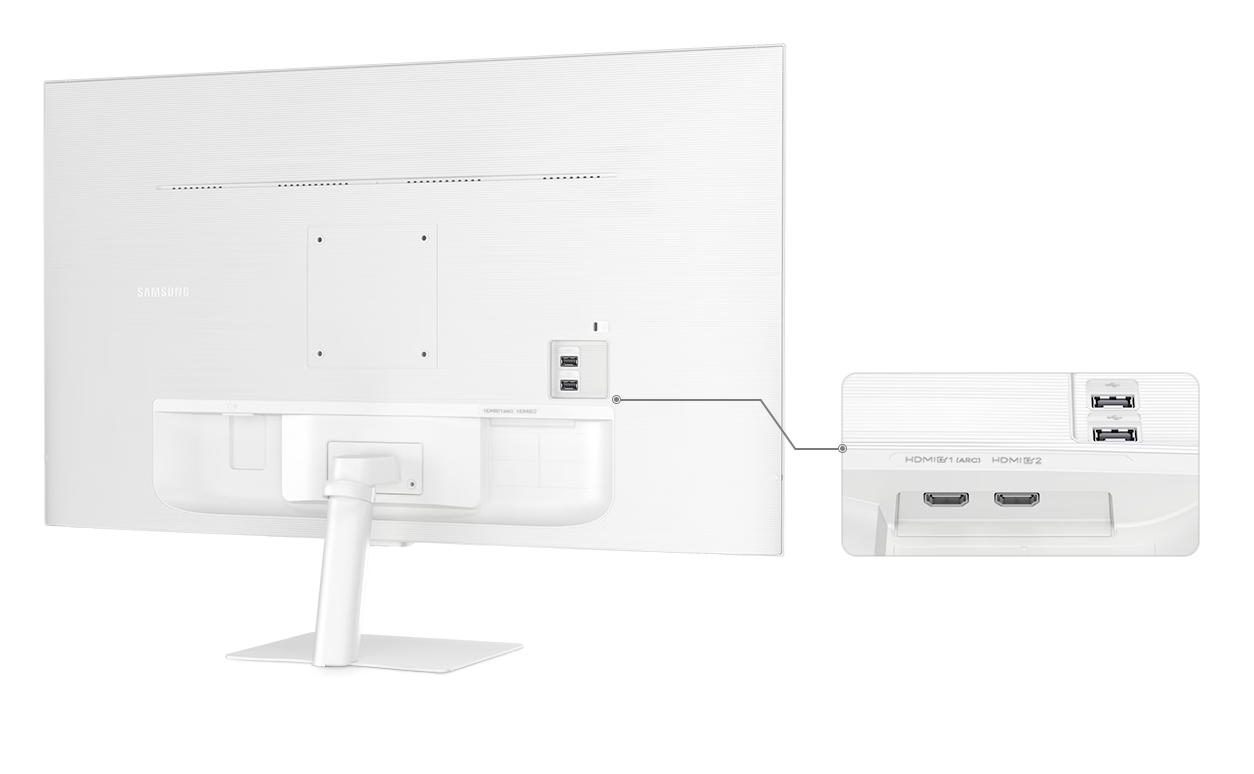 Samsung Smart Monitor Moving Stand M5 White (68.6 cm) | Shopee Malaysia