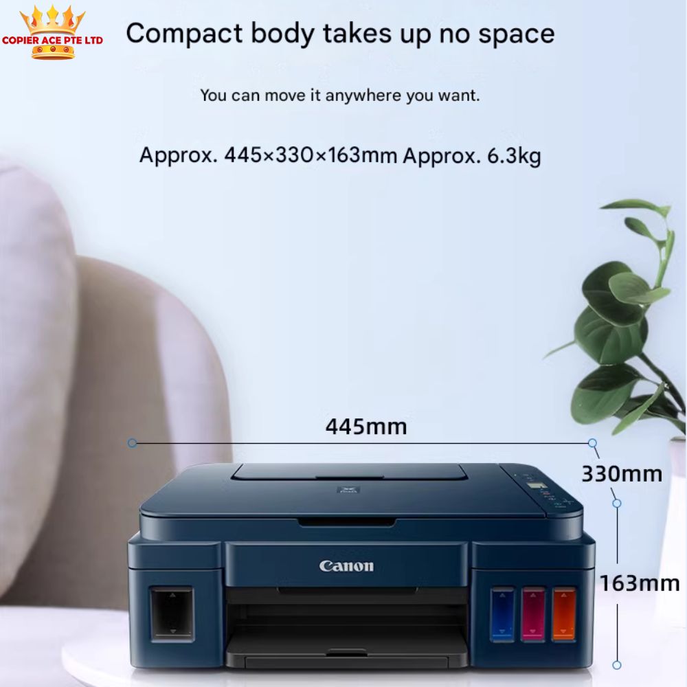 Canon PIXMA G3811 Inktank printer Print, Copy, Scan, User refillable ink, Replacement of G3730 ...