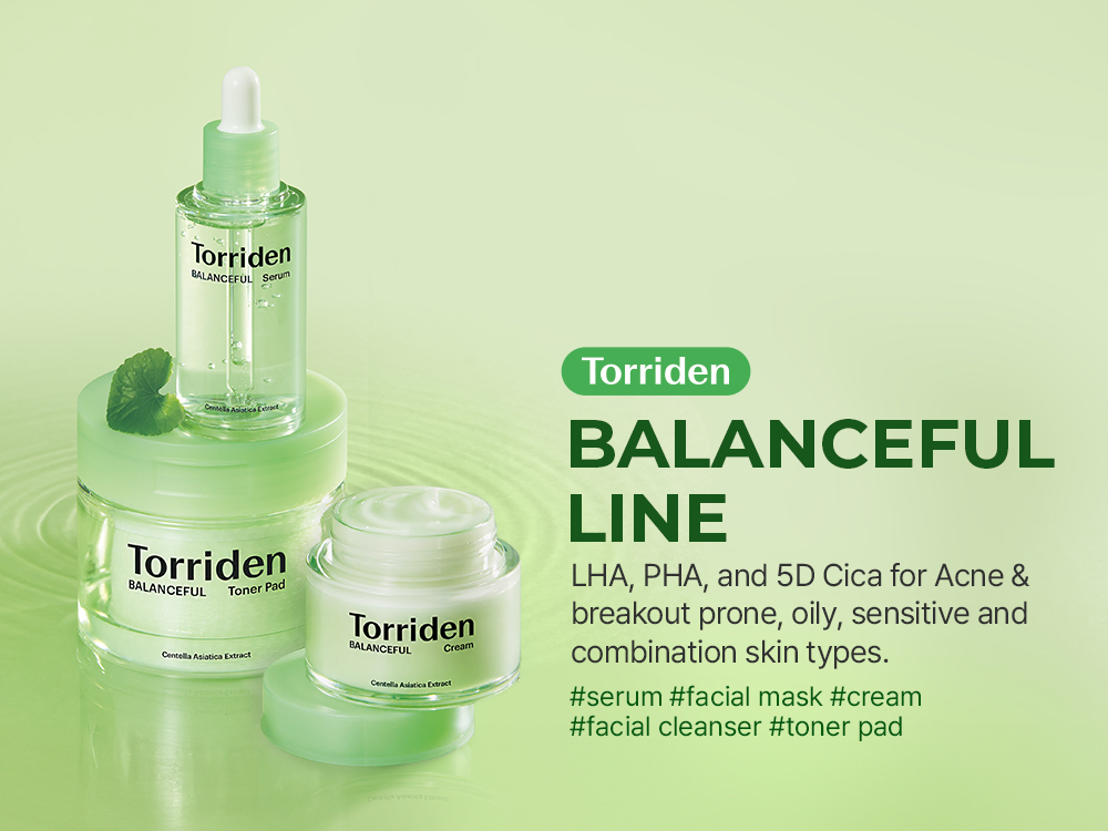 [Torriden Official] BALANCEFUL Cica Daily Toner Pad for Sensitive Skin ...