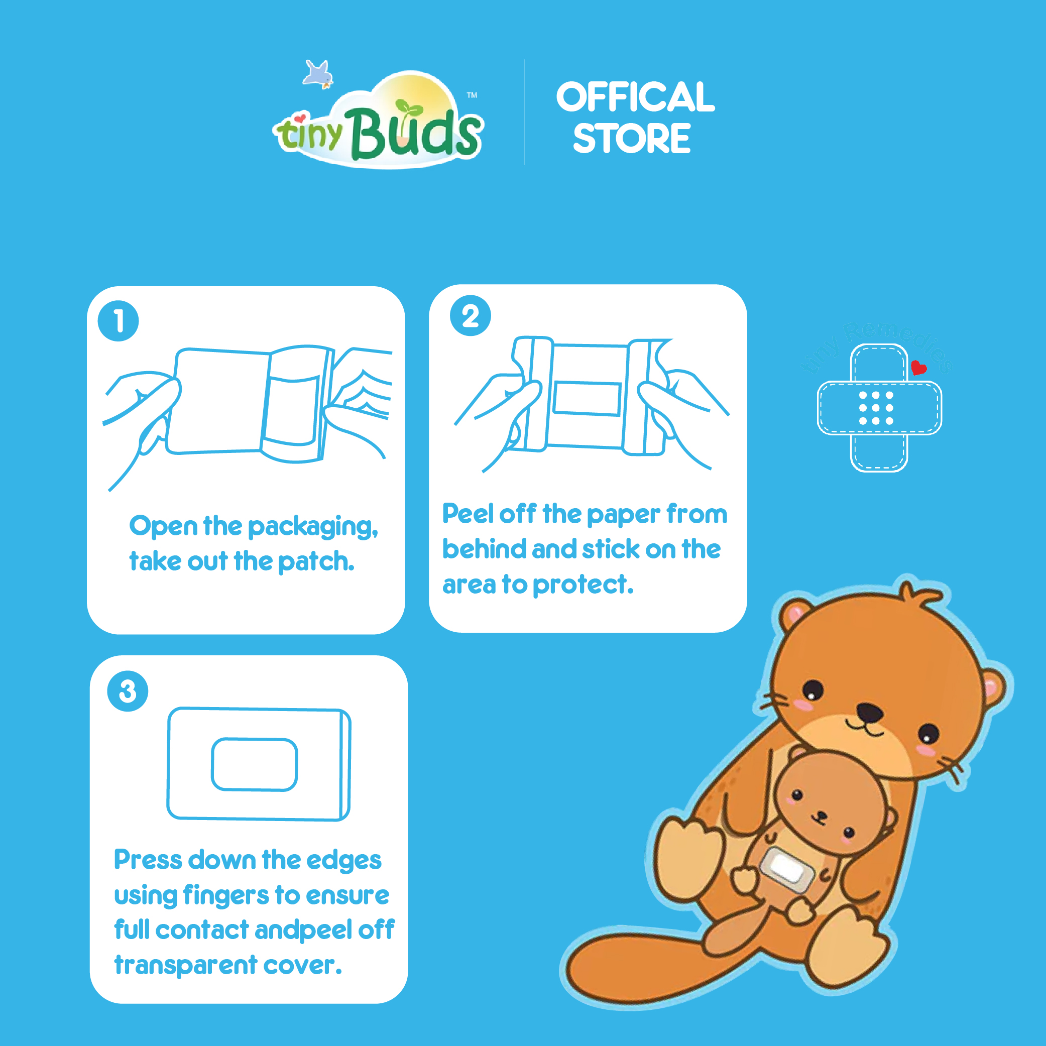 Tiny Buds Waterproof Belly Button Patch (6 pcs) | Shopee Malaysia