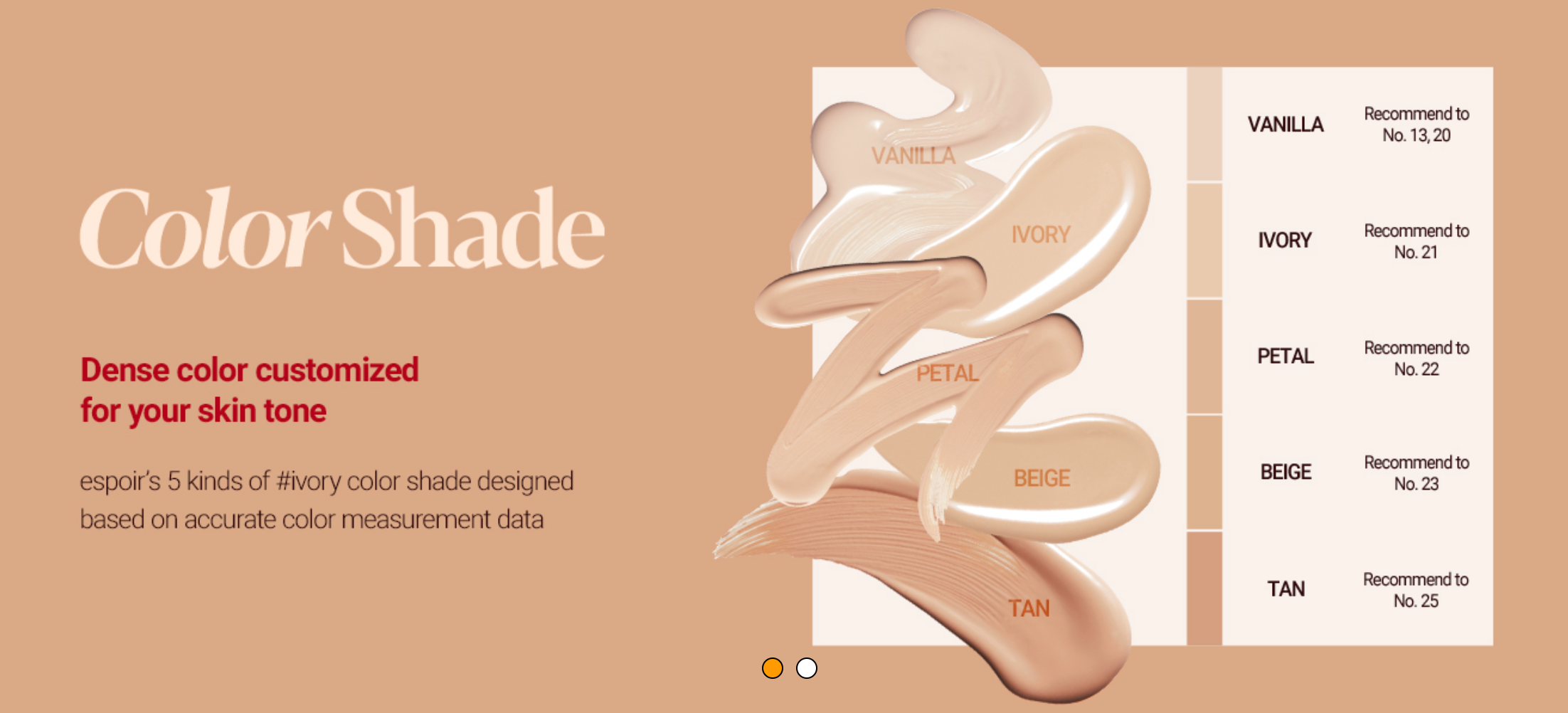 ESPOIR (Refill included) Pro Tailor Be Velvet Cover Cushion SPF34/PA++ ...