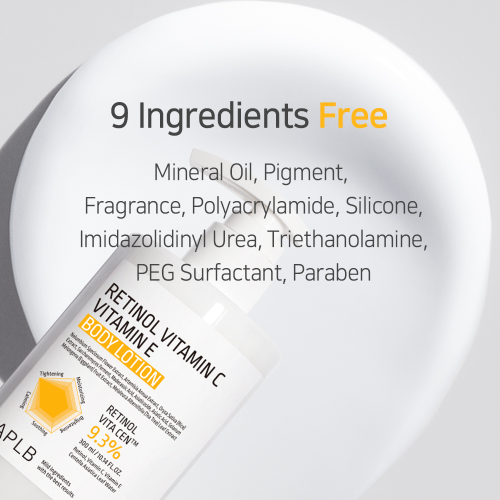 APLB RETINOL VITAMIN C VITAMIN E BODY LOTION 300ml | Shopee Malaysia
