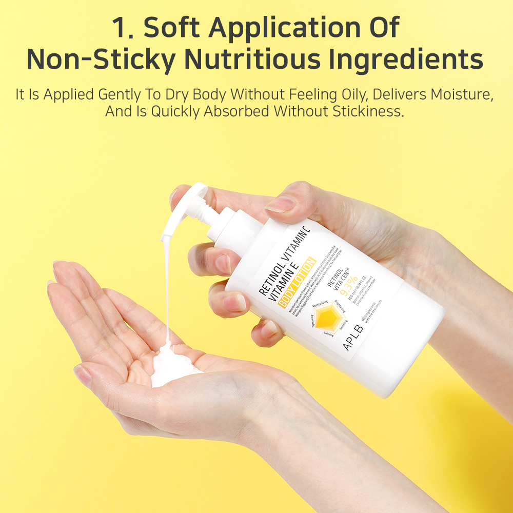 APLB RETINOL VITAMIN C VITAMIN E BODY LOTION 300ml | Shopee Malaysia