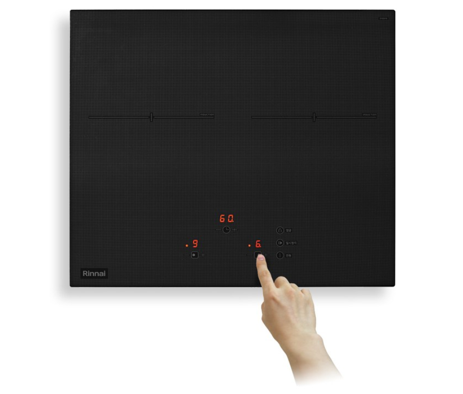 Rinnai Korea 2 Burner Built-In Induction Electric Cooktop Range (SELF ...