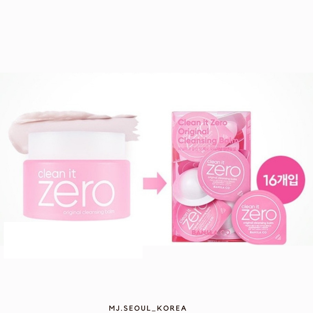 Banila Co Powerpuff Girls Clean it Zero Cleansing Balm Travel Kit 3ml× ...