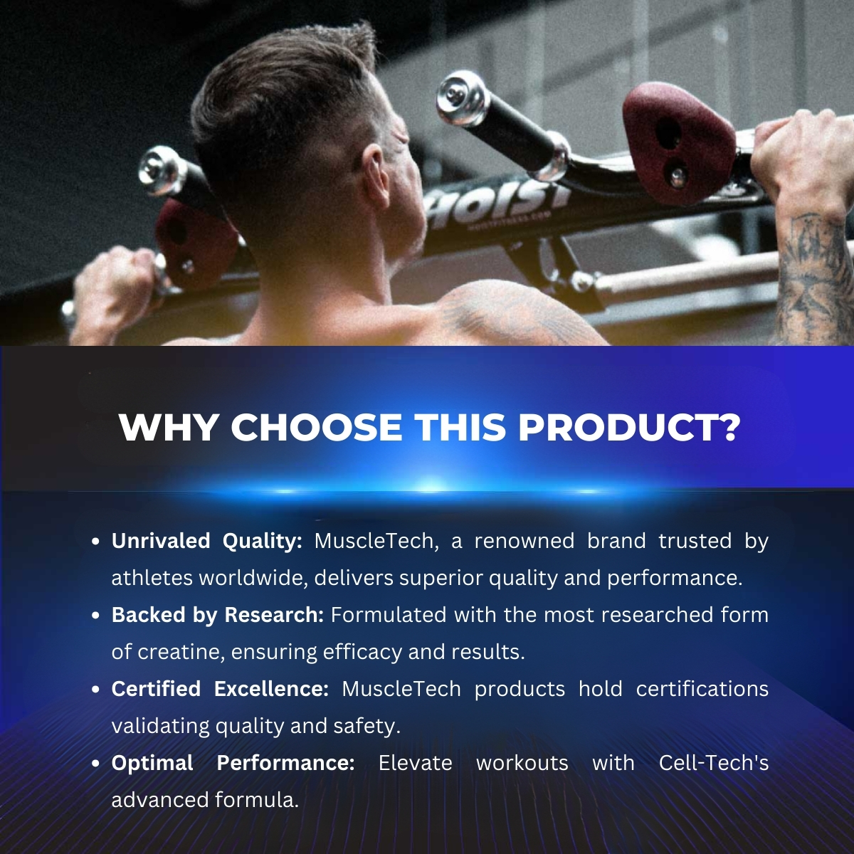 MuscleTech Cell Tech Creactor | Creatine HCI | Increase Strength & Gain ...