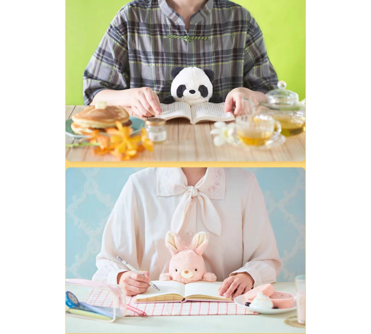 Posture Pals Plushie Unicorn Dino Axolotl Mofusand Shark Tempura Panda ...