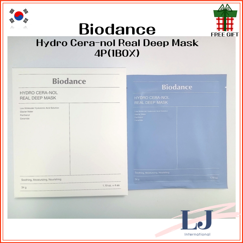 [SALE]Biodance Hydro Ceranol Real Deep Mask 4P(1BOX) | Shopee Malaysia