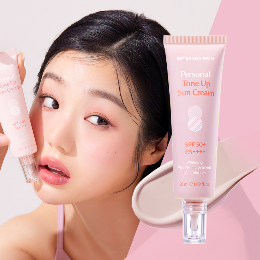 Dr. Bang-gi-won Personal Tone Up Sun Cream SPF50+ PA++++ 50ml | Shopee ...