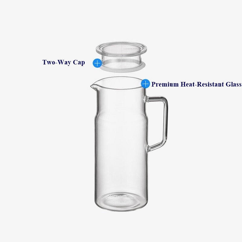Limited Stock Sale Event LocknLock Metro Heat-Resistant Glass Jug 1.2L ...