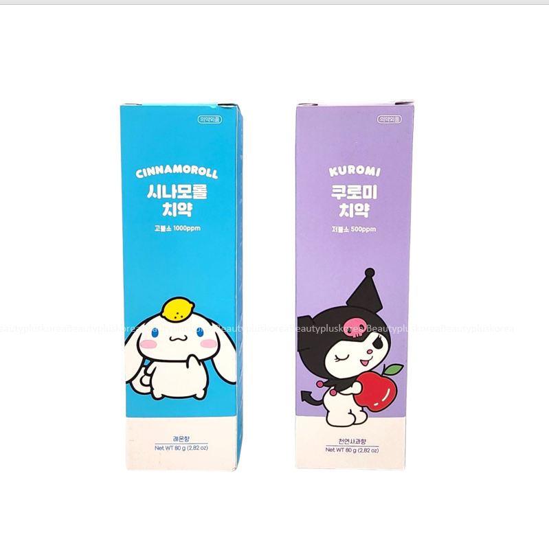 [SANRIO] Sanrio Characters Fruit-flavored Toothpaste (Mymelody / Kuromi ...