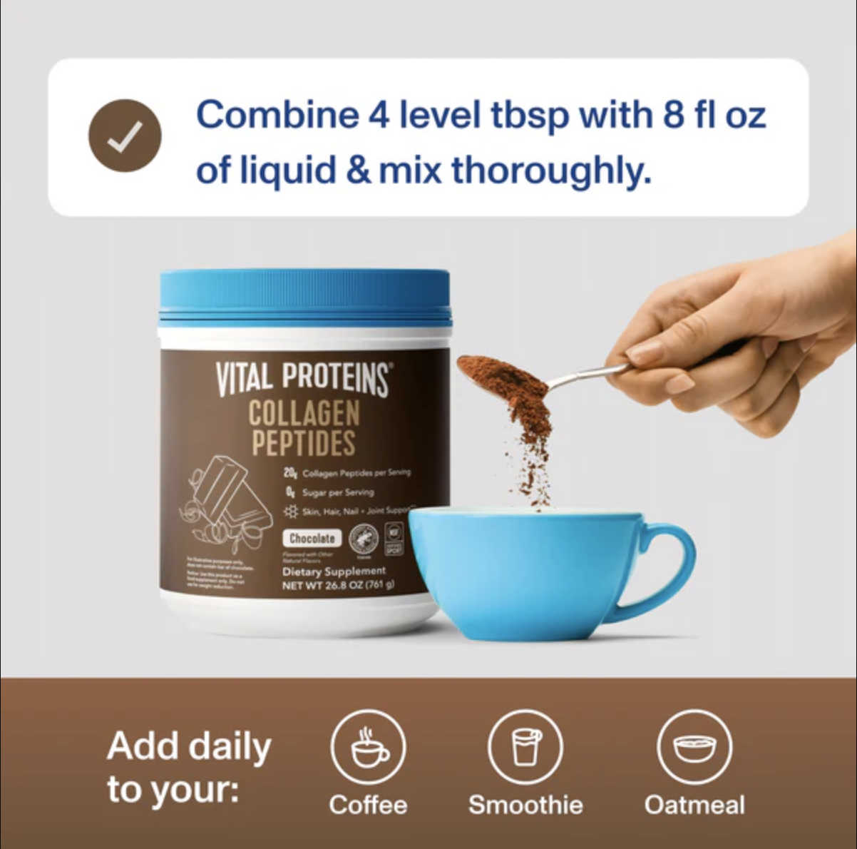 Vital Proteins Collagen Peptides HAVC 567g 680g Unflavored Value Size EXP 2026 *1 | Shopee Malaysia