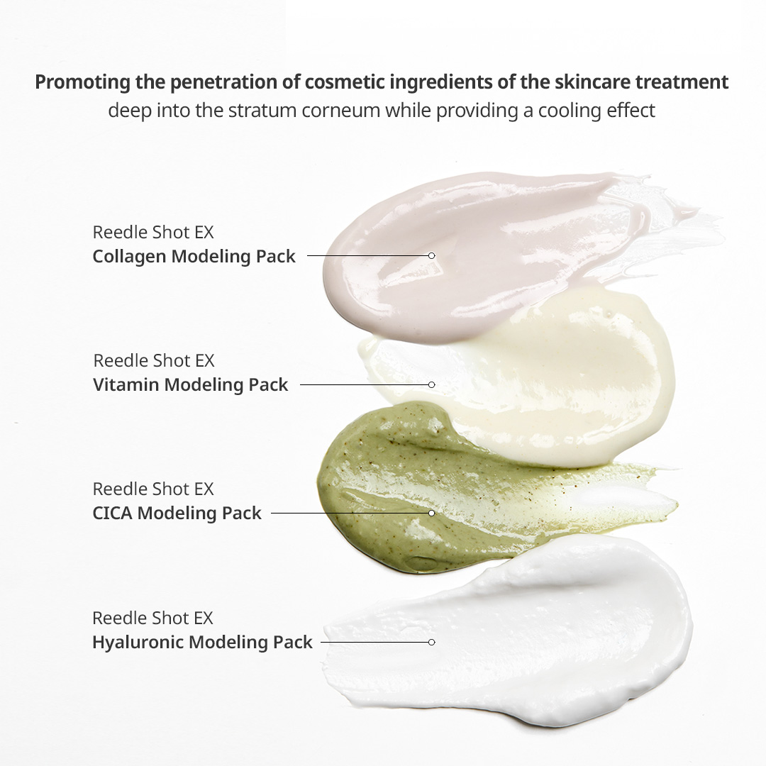 [VT] Reedle Shot EX Modeling Pack(CICA/Collagen/Vitamin/Hyaluronic) 25g ...