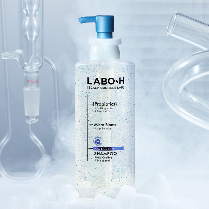 [LABO H] Scalp Cooling & No seubum shampoo, 400ml, 750ml, Micro Biome ...