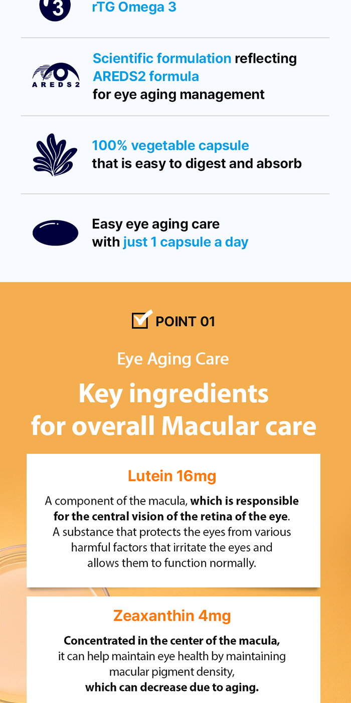 NUTRIONE Lutein Zeaxanthin 164 rTG Omega3 GR (1,140 mg x 30 capsules / BOX) | Shopee Malaysia