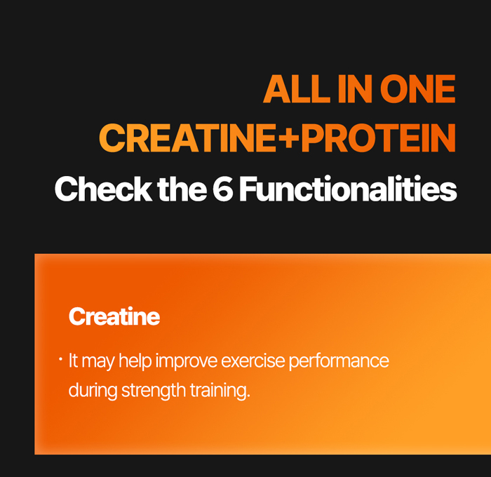 [Extreme] Creaprotein, Creatine + Protein Powder Support Muscle ...