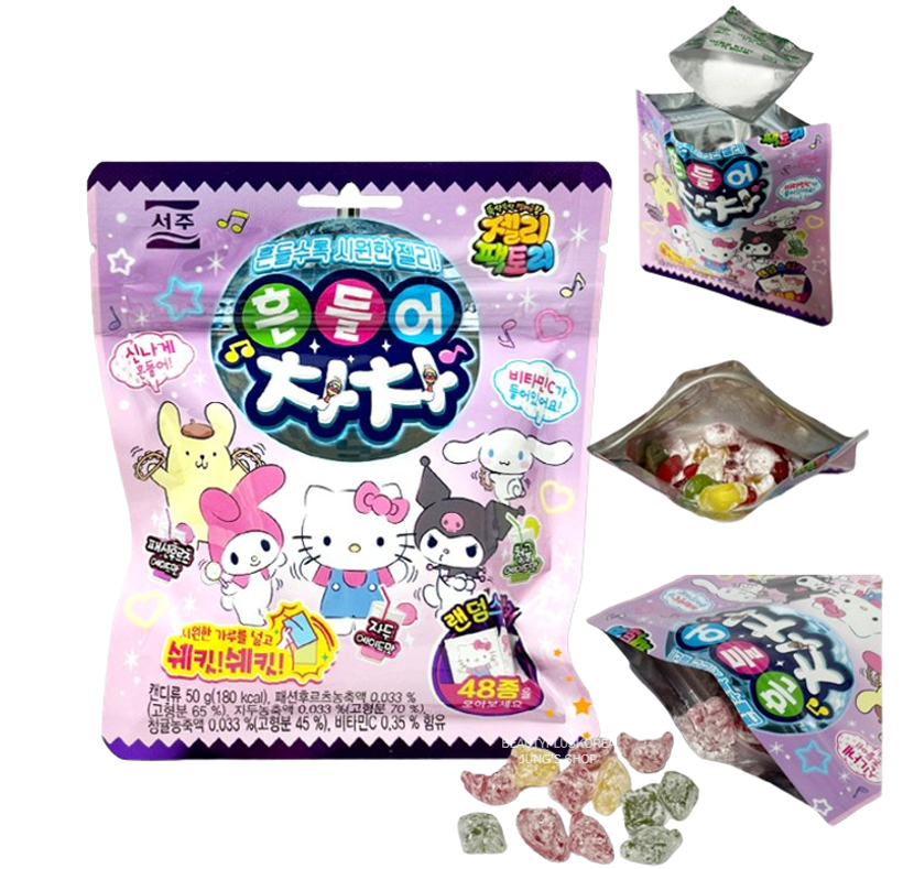 [SANRIO] Sanrio Collaboration Shake Chacha Jelly 50g | Shopee Malaysia