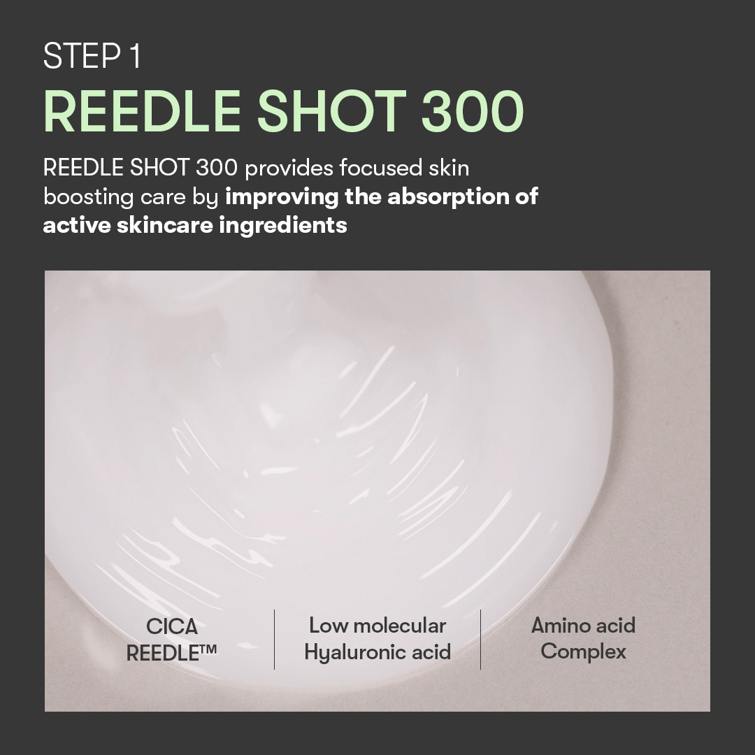 [VT] Reedle Shot 2Step Mask Bundle Set(50 & 100 & 300 & 700) Skin Condition Improvement, All-in ...
