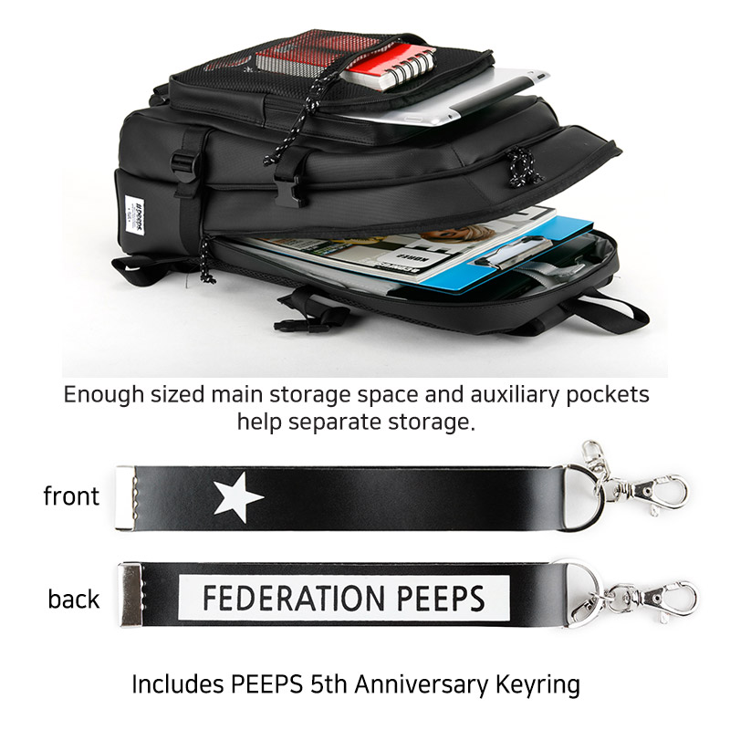 [PEEPS] Beginning Backpack(3 Color) | Shopee Malaysia