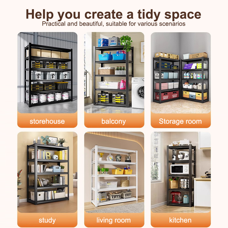 PM Kitchen Storage Metal Rack Boltless Shelf Kitchen Shelf Microwave ...