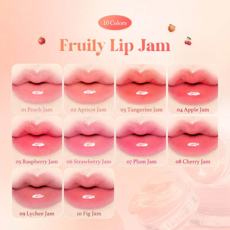 [Dasique] Fruity Lip Jam 4g / 10 Colors | Shopee Malaysia