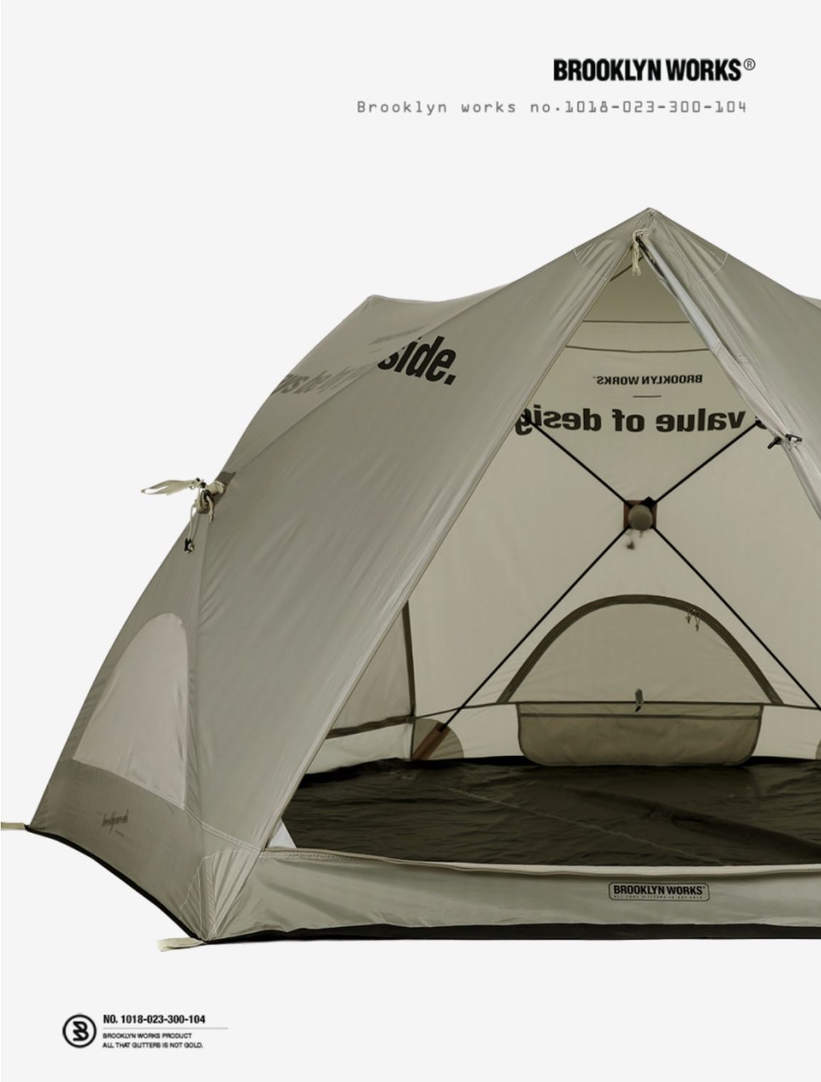 [Brooklyn Works]Gateway Shade One Touch Tent (for 4-5 people)/Camping ...