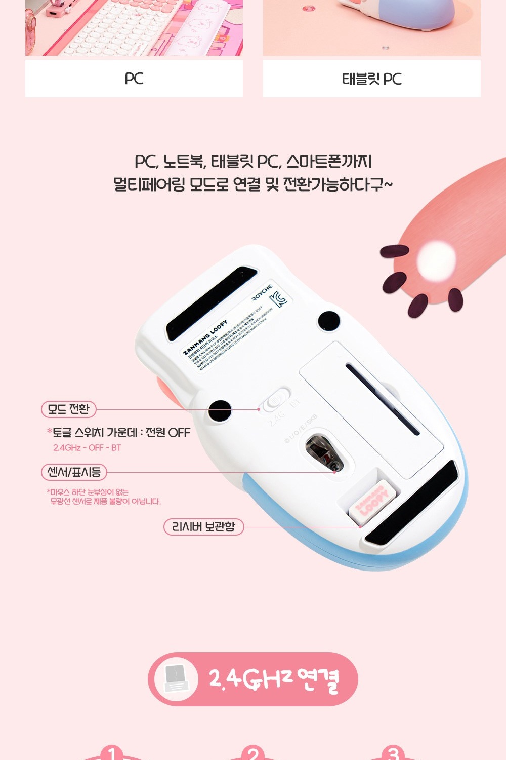 ROYCHE Zanmang Loopy Low-Noise Multi-Pairing Portable Figure Bluetooth ...