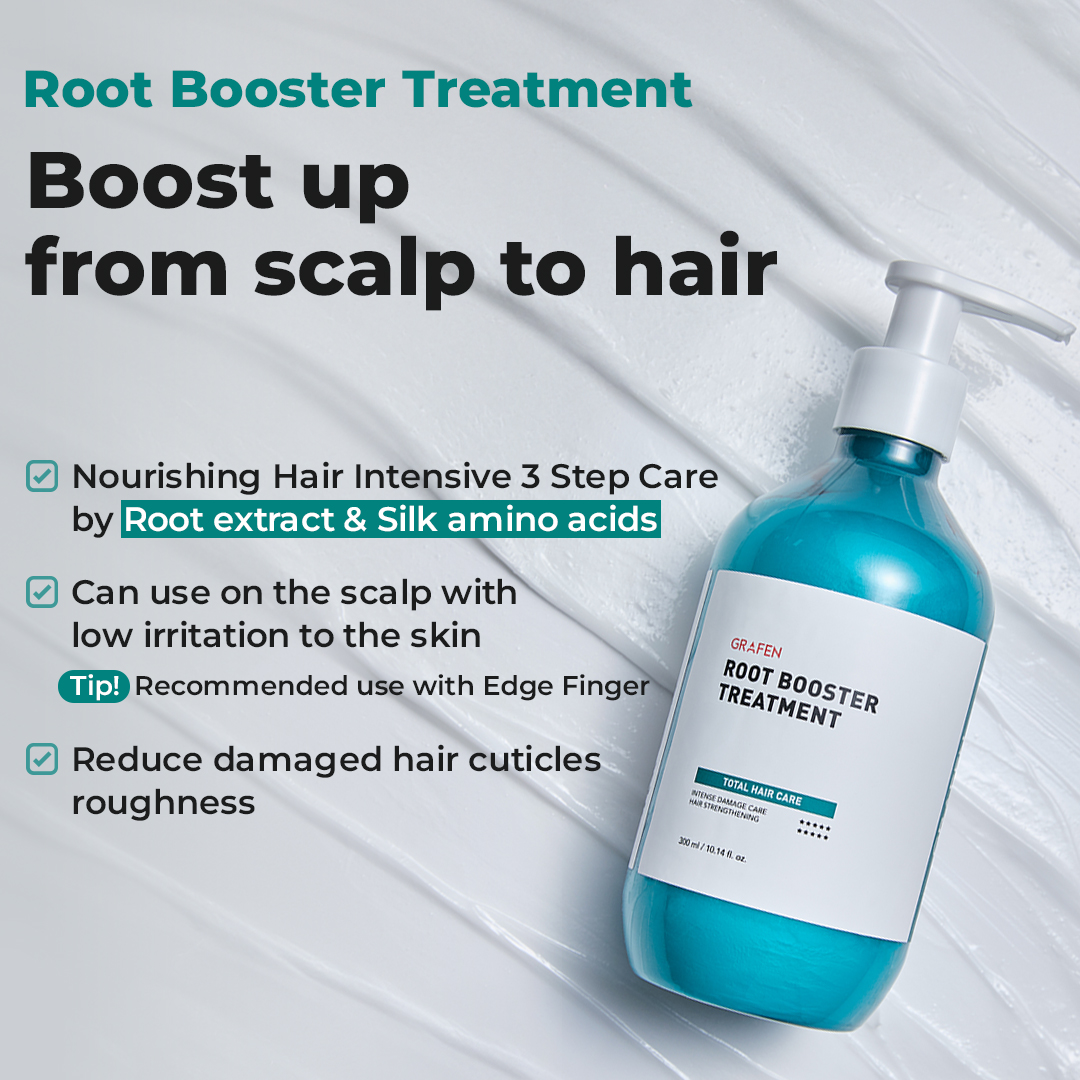 MY [GRAFEN] Root Booster Treatment 300ml [Damaged Hair Bonding Care ...