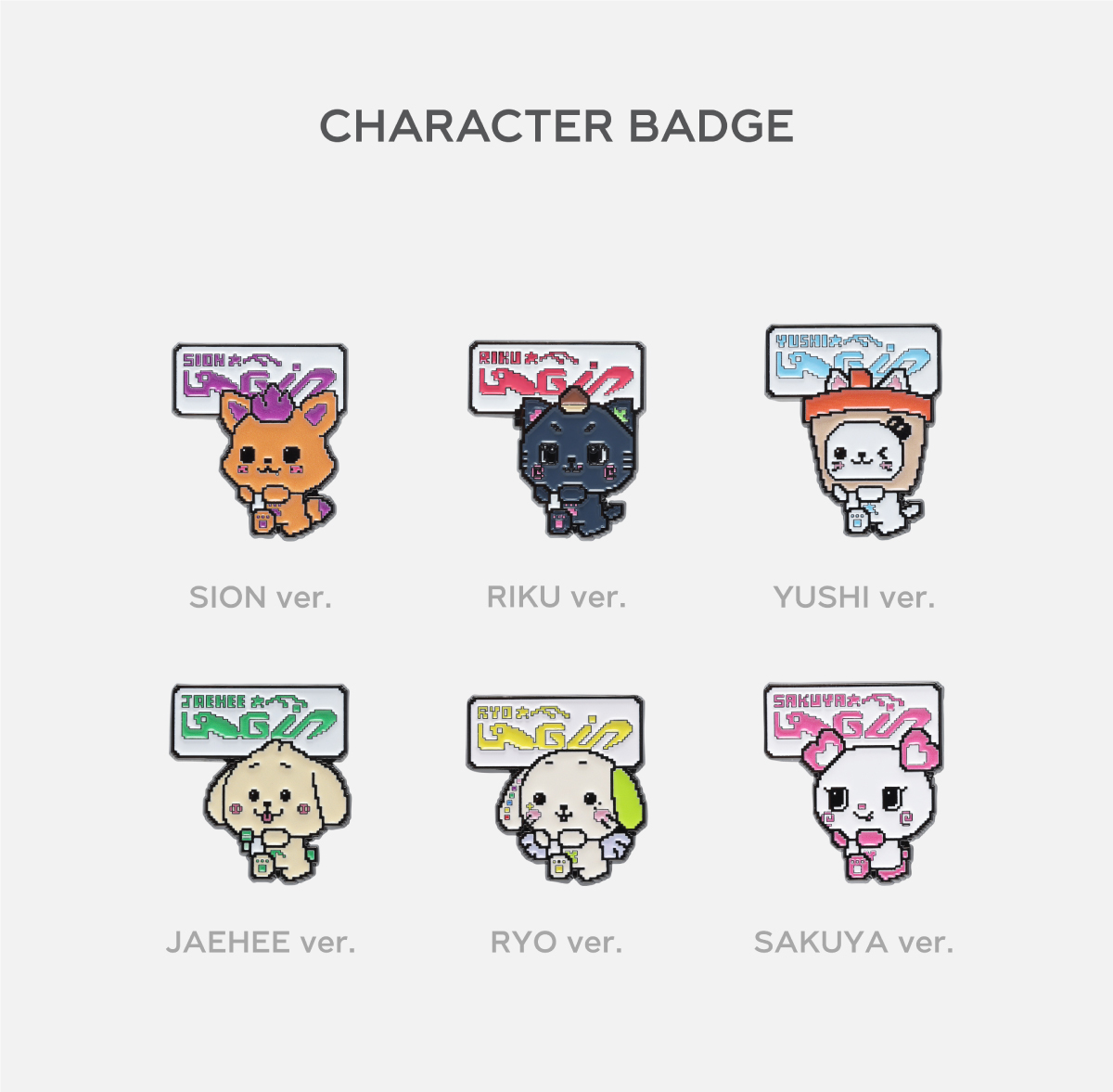 (CHARACTER BADGE) NCT WISH 2025 ASIA TOUR LOG in SEOUL OFFICIAL MD ...