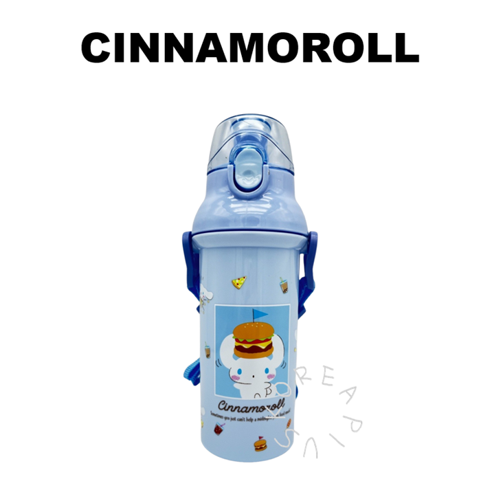 [LILFANT] Anchor One Touch Water Bottle 480ml (Kitty Cinnamoroll Mymelody Kuromi Pompompurin ...