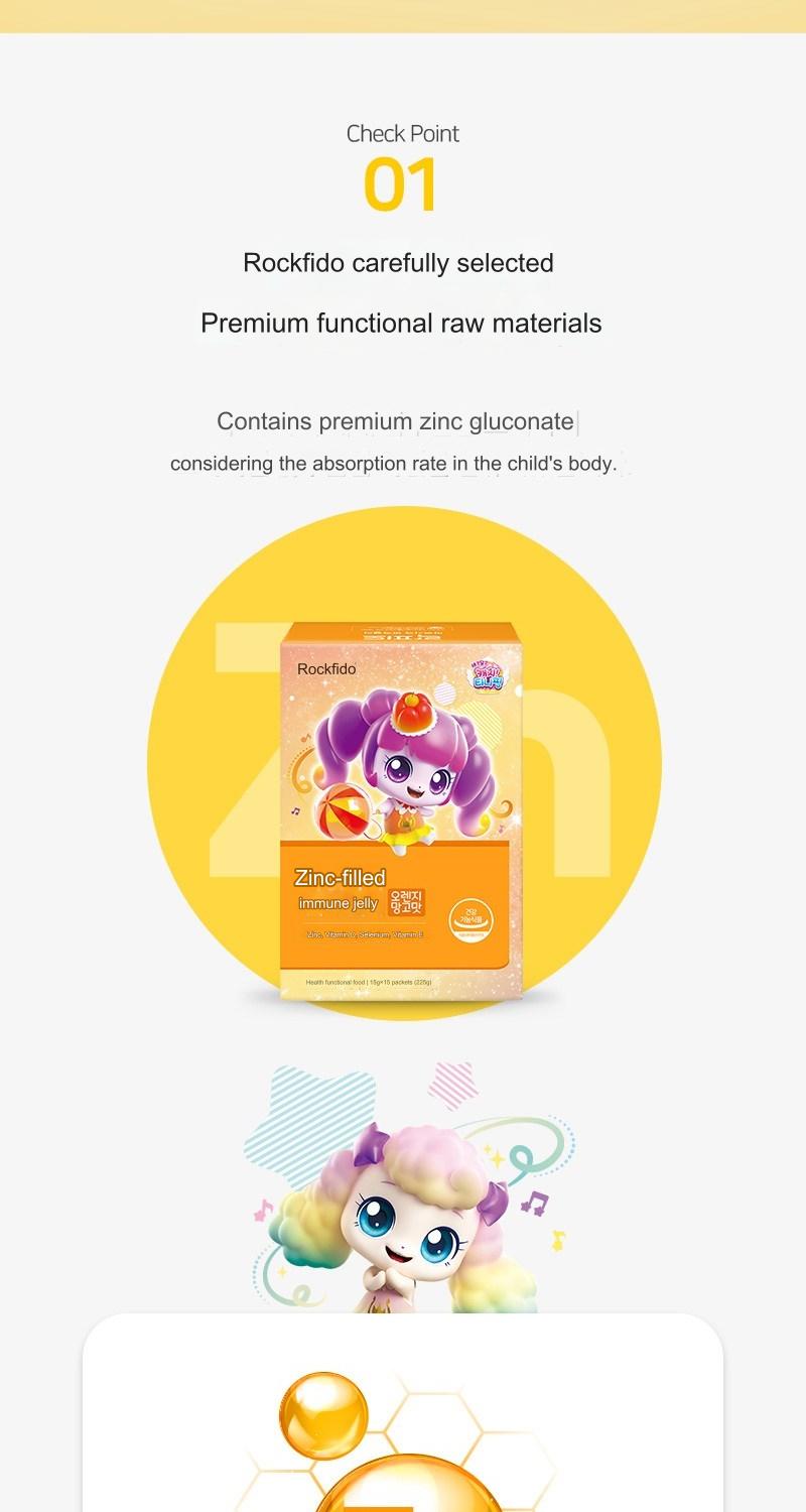 [1+1] Lacfido Kids Zinc-Filled Immune Jelly 15 Sachets x 1 Box | Shopee ...