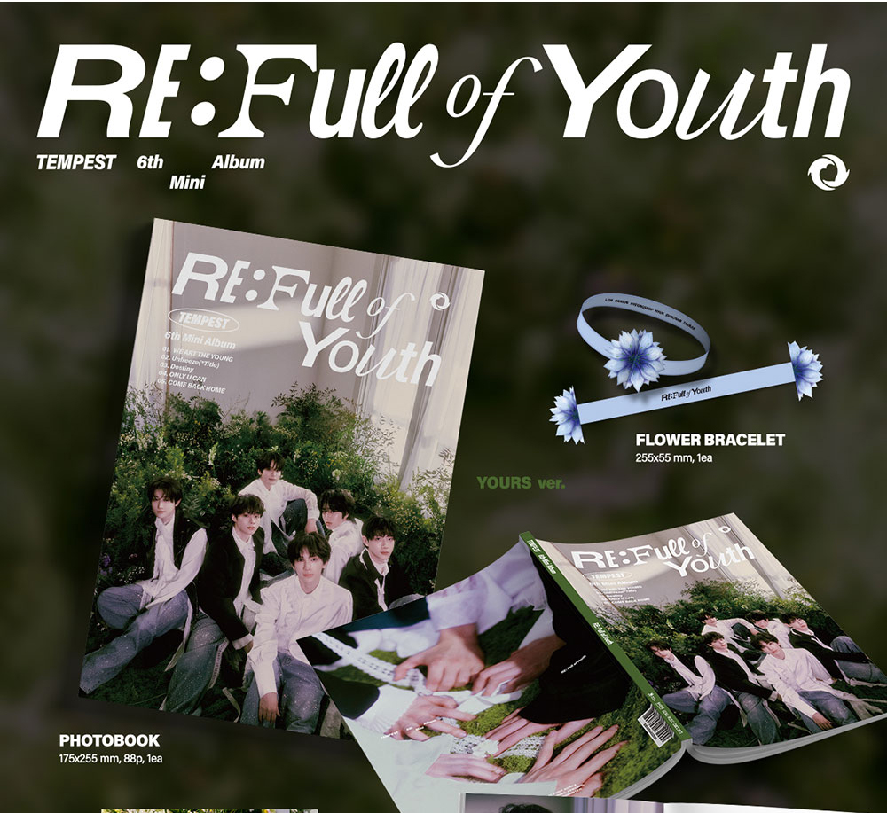 [POB][3 SET] TEMPEST [RE: Full of Youth] 6th MINI ALBUM (1st Apr.2025 ...