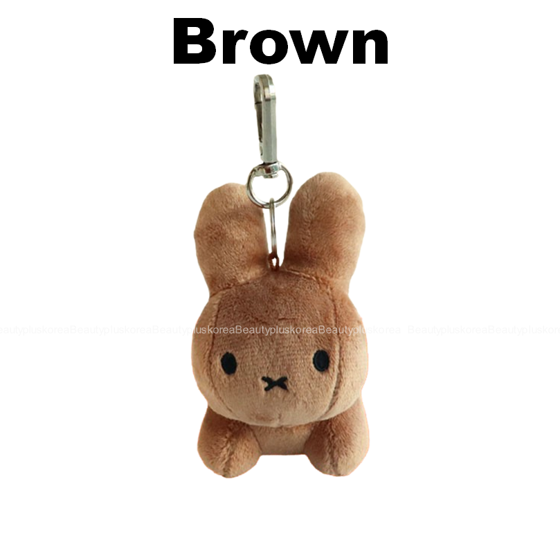 [MIFFY] Bruna family Doll Bag charm Keyring (Brown / Bear / Hedgehog ...