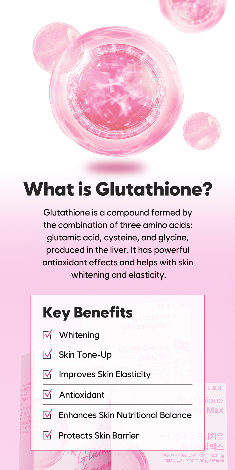 Dr. GET IT Glutathione Whitening Max With Collagen - White Tomato (30 ...