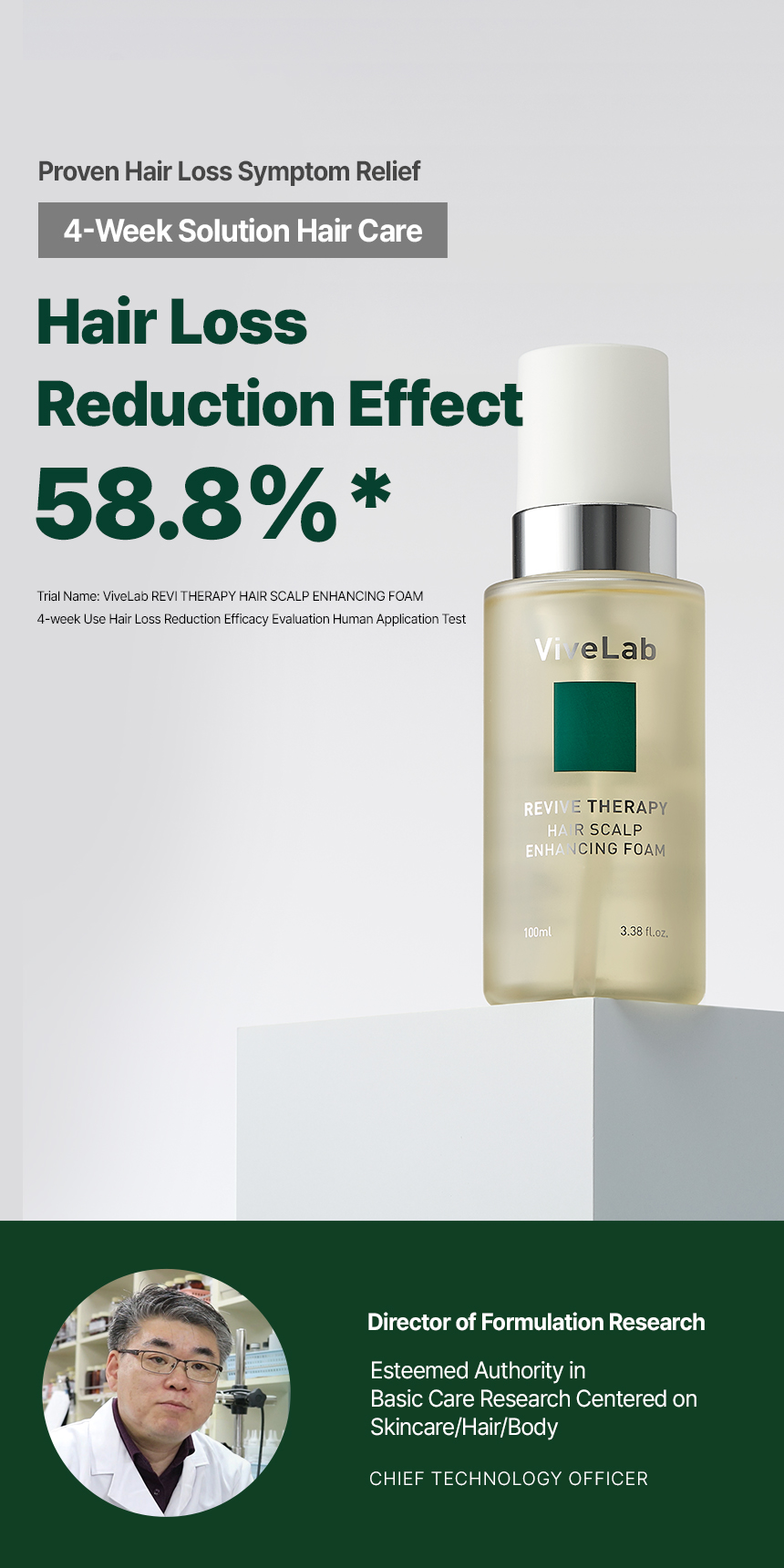 Vivelab Revive Therapy Hair Scalp Enhancing Foam 100ml x4 | Shopee Malaysia