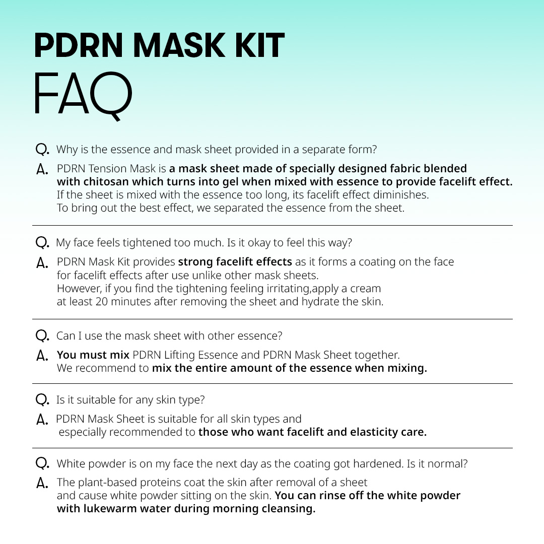 [VT] PDRN Mask Kit (Essence 35ml*2ea & Mask Sheet 2ea) Skin lifting ...