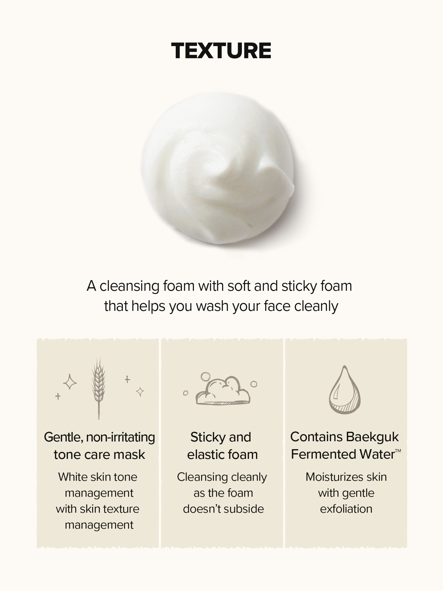 [SKINFOOD Official] Rice Daily Brightening Cleansing Foam 150ml / Clear ...