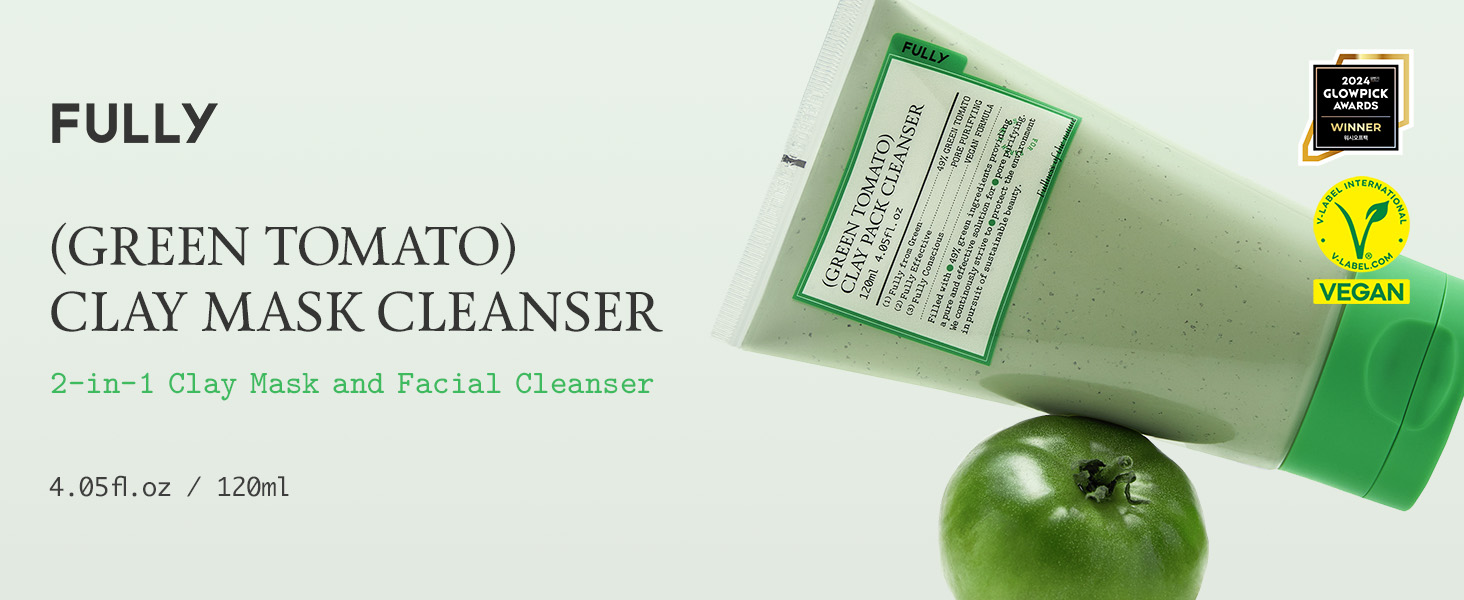 [FULLY Official] GREEN TOMATO CLAY PACK CLEANSER 120ml | Shopee Malaysia