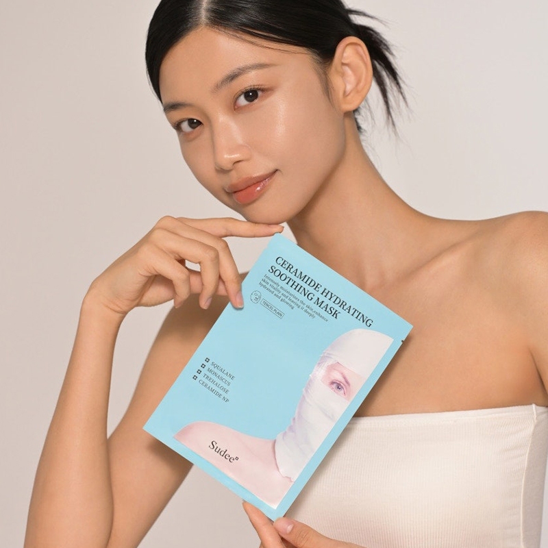 Sudee Blue Mask Ceramide Hydrating Soothing Mask 5EA/BOX | Shopee Malaysia