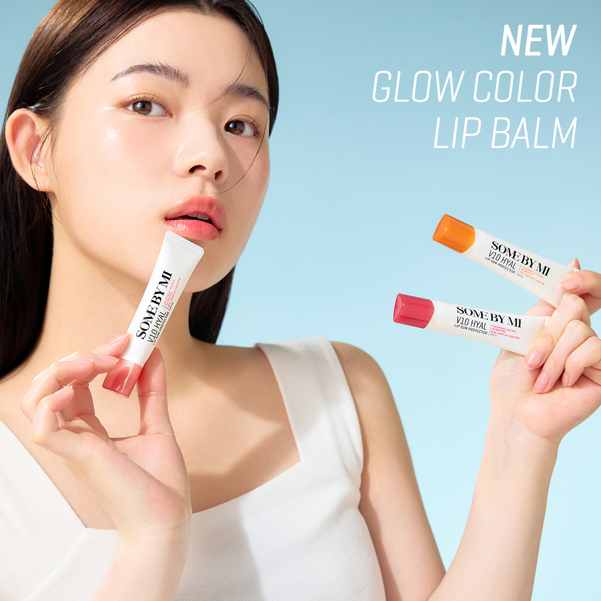 [SOME BY MI] V10 Hyal Hydra Lip Sun Protector 3 type of color 7ml ...