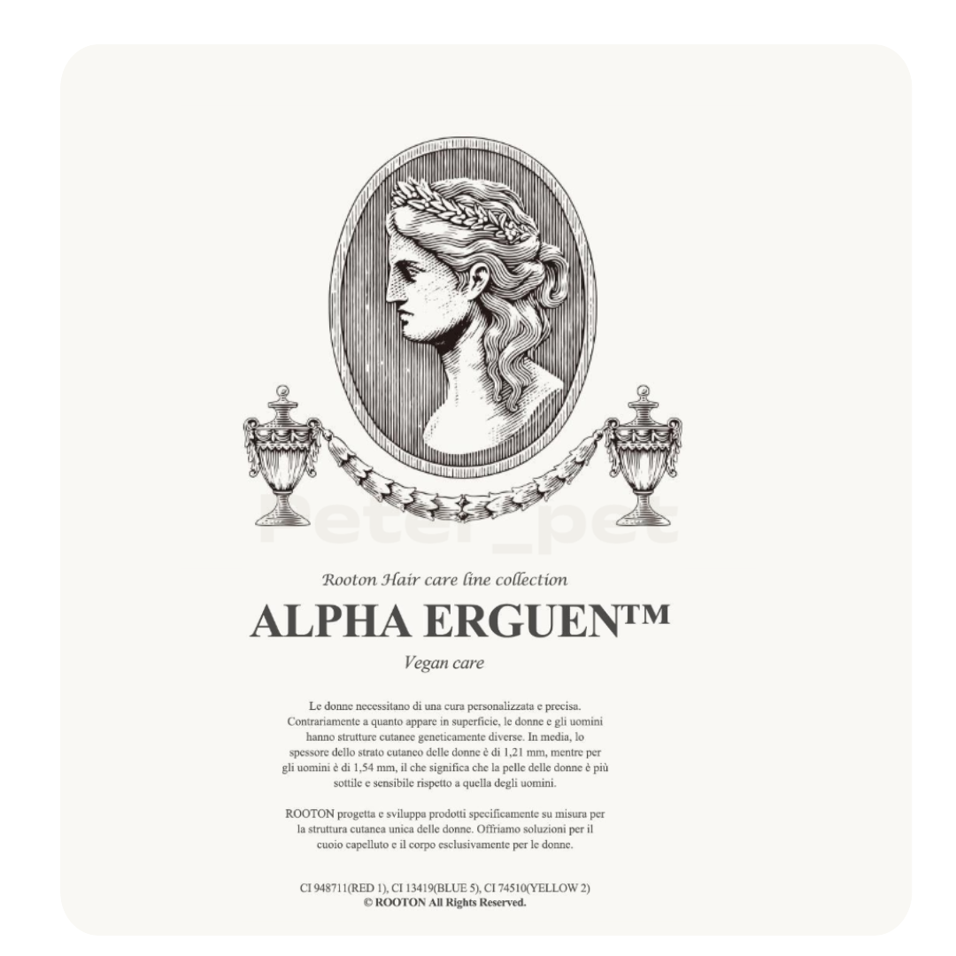 [Korea ROOTON]Alpha Erguen Hair Care Series/ Damage Hair Recovery Series Hair Ampoule / Anti ...