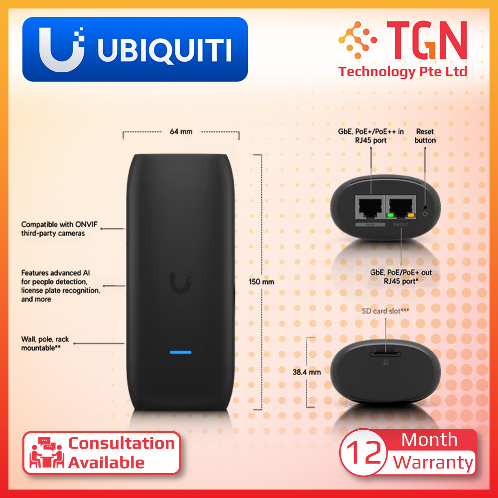 Ubiquiti AI Port UP-AI-Port Enhance AI detection, classification, and ...
